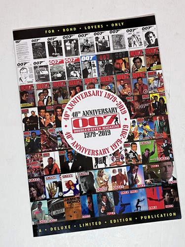 Graham Rye signed 40th Anniversary Double-O-Seven Magazine | The ...