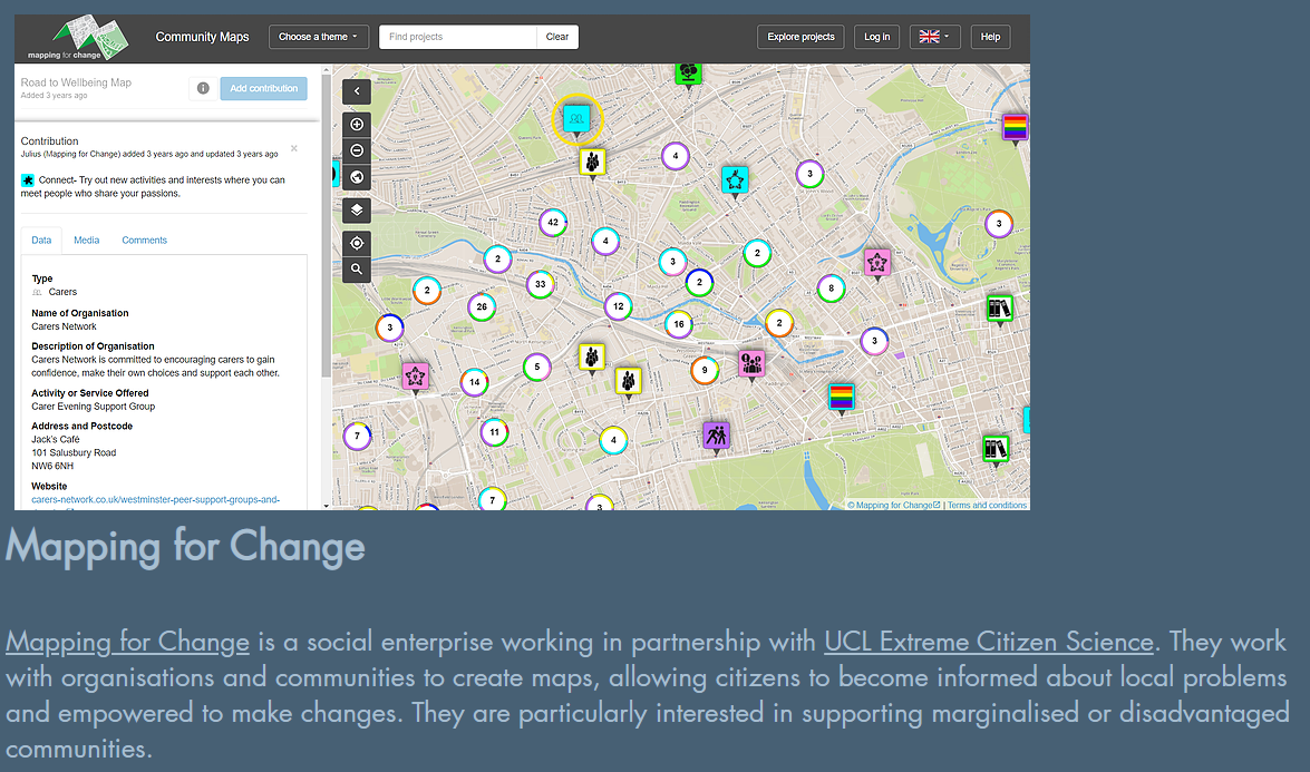 Mapping for Change | CitizenSciTranslate