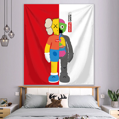 Kaws Supreme Tapestry Backdrops 2m x 1.5m | Balloon Party Box