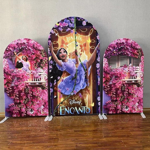 Encanto Disney Themed Arch 3pcs (Hire) | Balloon Party Box