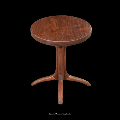 Miranda Side Table Round | Lavelle Woodworking