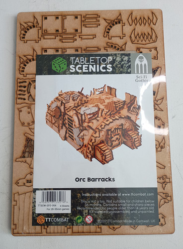 TTCombat - Sci-Fi Gothic - Orc Barracks | Vintage Variety