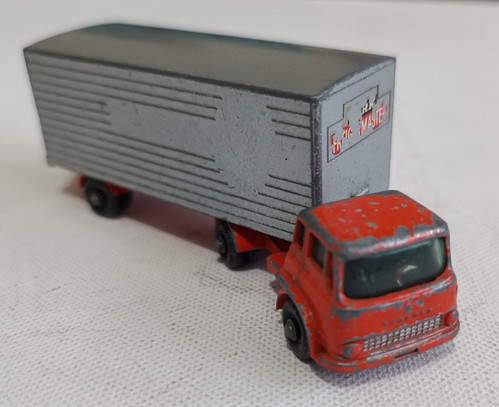 1962 Matchbox Major Pack No 2 Bedford Tractor & York Freightmaster ...