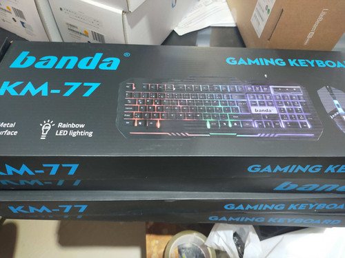 BANDA KM-77 GAMING KEYBOARD & MOUSE | queenslinktechnology