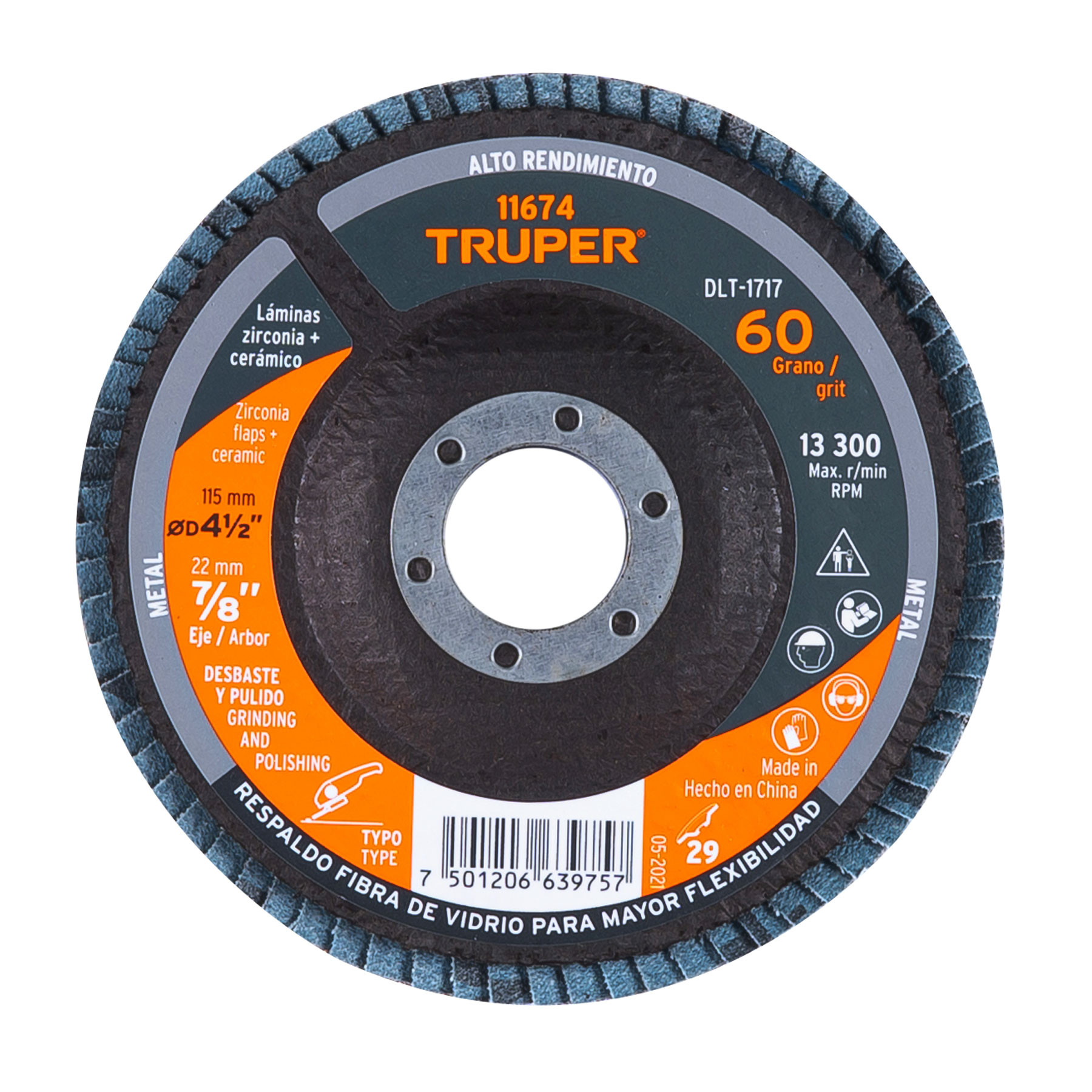 disco-4-1-2-laminado-grano-60-centro-7-8-truper