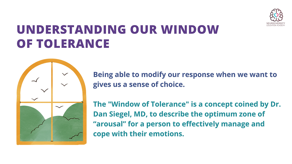 Understanding our Window of Tolerance