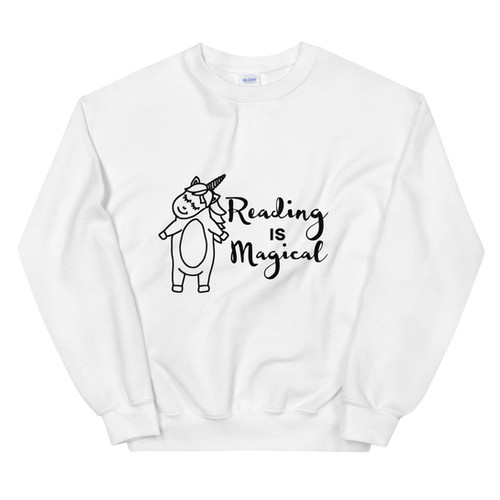 Reading is Magical Pullover | Kinda Sorta Teacher