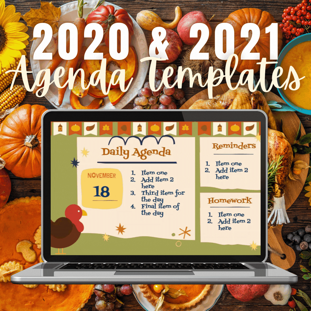 Thanksgiving Gen-Z Bundle Templates + Interactive Activities | Kinda ...