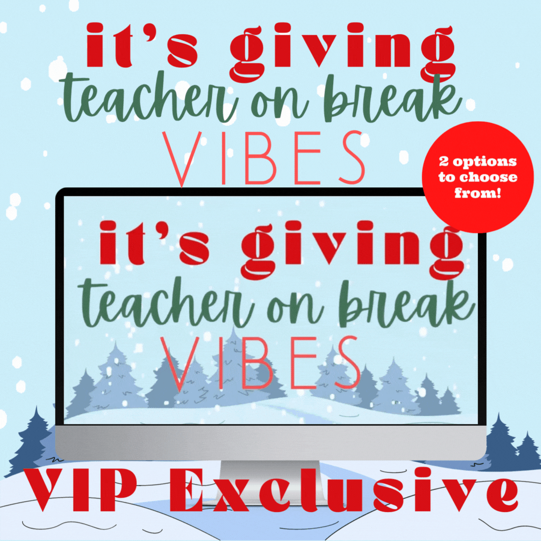 It's Giving Teacher on Break Vibes | Kinda Sorta Teacher