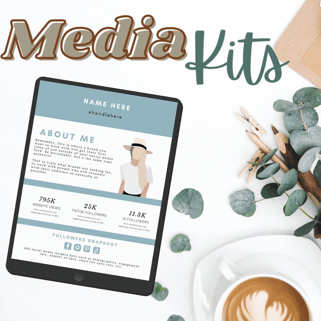 Teacher Media Kits | Kinda Sorta Teacher
