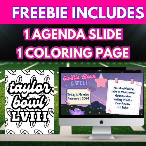 FREEBIE: Super Swift Bowl Bundle | Kinda Sorta Teacher
