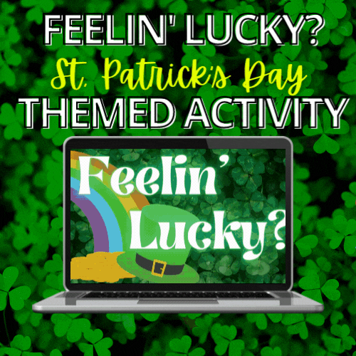 Feelin' Lucky a St. Patty's Day Activity | Kinda Sorta Teacher