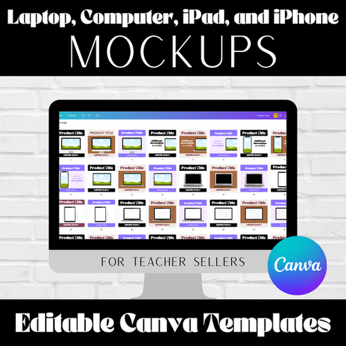 Digital Thumbnail Mockups | Kinda Sorta Teacher