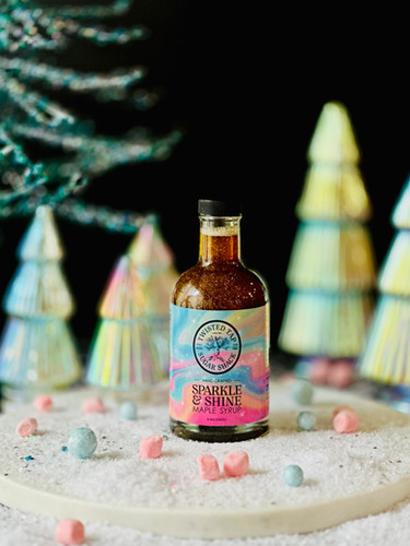 Sparkle and Shine Maple Syrup-8.45oz | Twisted Tap Sugar S