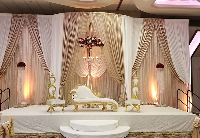 Asian Wedding Stage Decoration