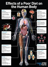 Physical effects of an unhealthy diet