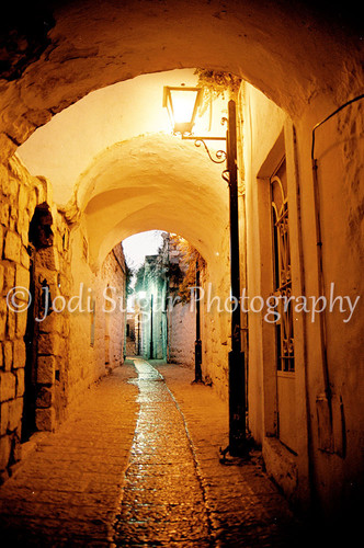 Winter Alley in Safed | Jodi Sugar