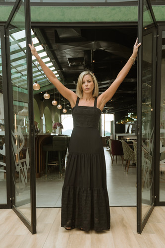 Midnight Grace Dress | ISAFI | Ecuador