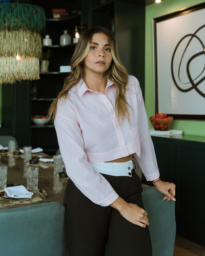 Blush Harmony Blouse | ISAFI | Ecuador