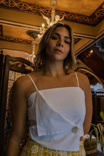 Frosted Pearl Top | ISAFI | Ecuador