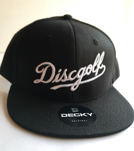 BLACK LOS ANGELES DODGERS FONT HOMAGE DISC GOLF HAT | Disc Golf Stuff