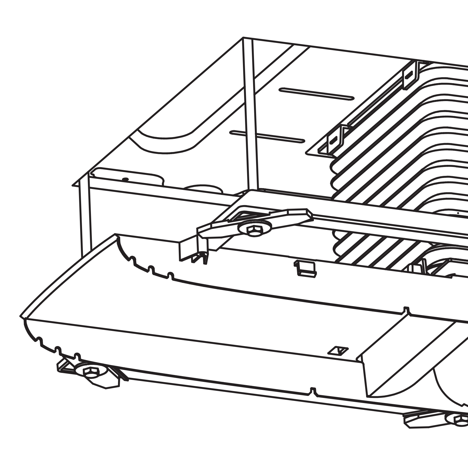 How to install the plenum mounting bracket on an RV air conditioner