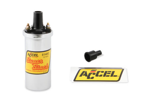 ACCEL IGNITION COIL - CHROME | Vintage Inlines