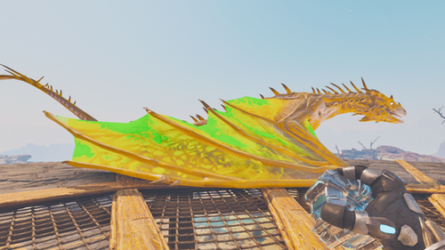 Zombie Fire Wyvern Clone Level 350 Event Color Adult ( Cross Pve ...