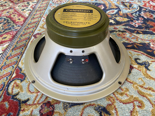 SOLD! - Pre Rola 1966 Celestion G12M T1220 Greenback 8 Ohm | Bees In A Jar