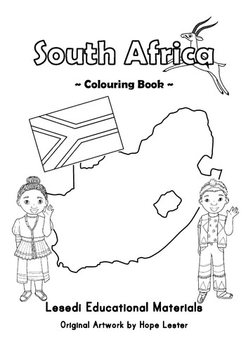 South Africa Colouring Book | Lesedi Education