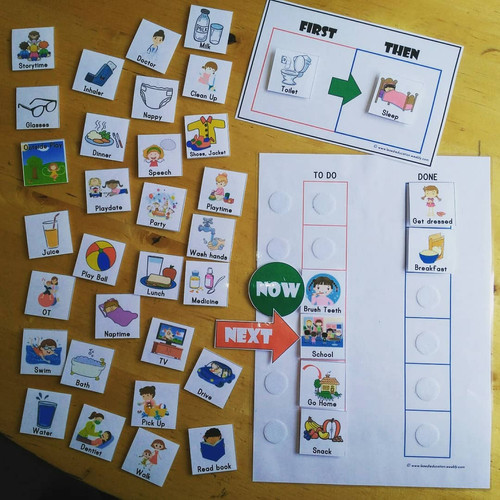 Daily Routines and Feelings Charts | Lesedi Education