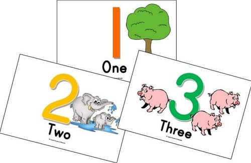 Numbers 0-20 Cards (Counting) | Lesedi Education