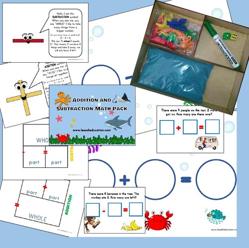 Ocean Addition and Subtraction Complete Kit | Lesedi Education