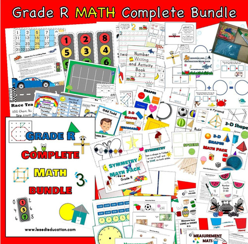 Grade R Math Complete Bundle | Lesedi Education