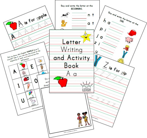 Letter Writing and Activity Book | Lesedi Education