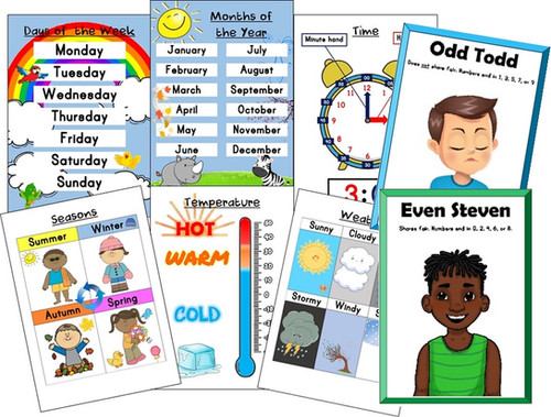 Calendar Companion Charts | Lesedi Education