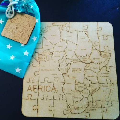 Continent of Africa: Map Puzzle | Lesedi Education