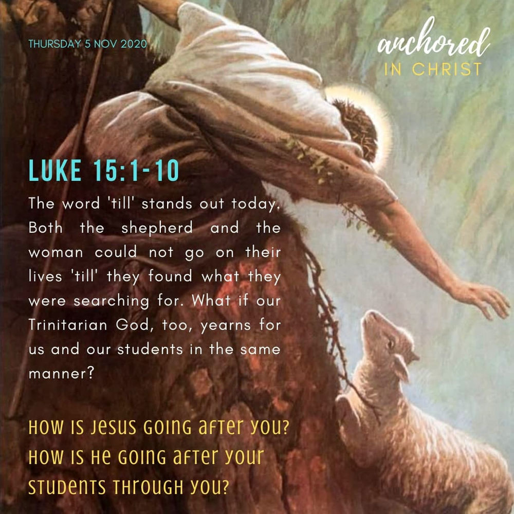 The Parable of the Lost Sheep (Luke 15:1-10)