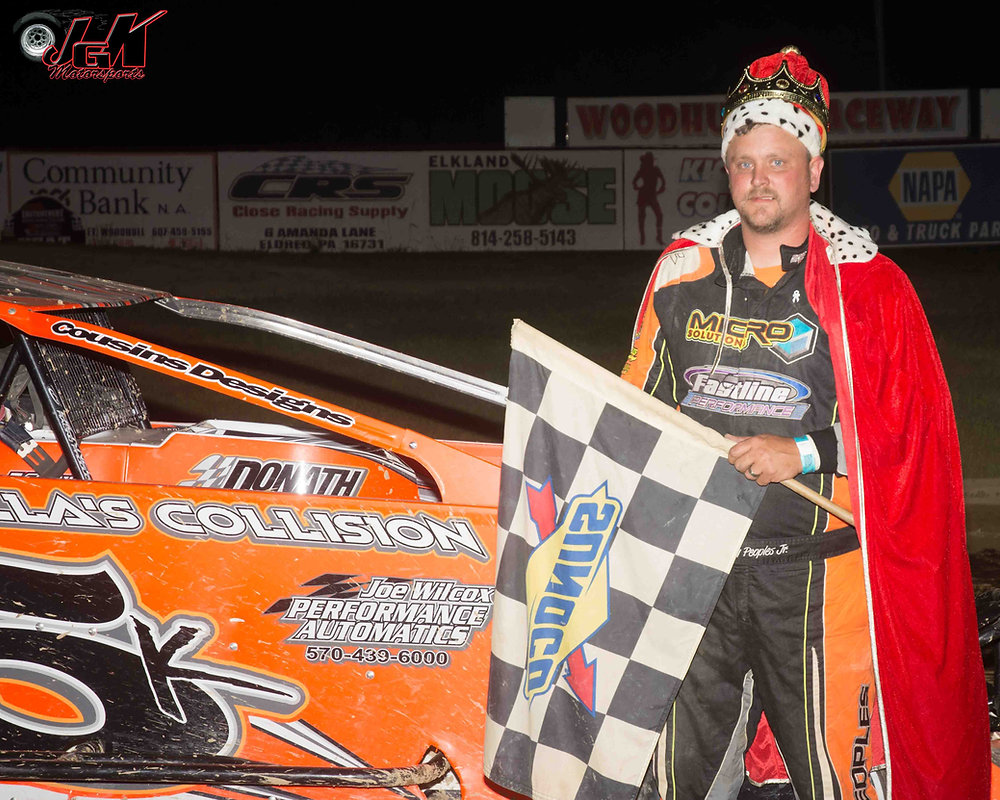 Kenny Peoples Jr. Crowned NAPA Sportsman King of the Bullring