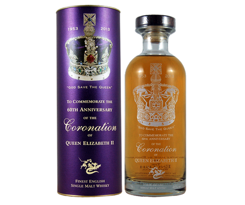 The English Queen’s Coronation Celebration Decanter | Sing Sing Whisky