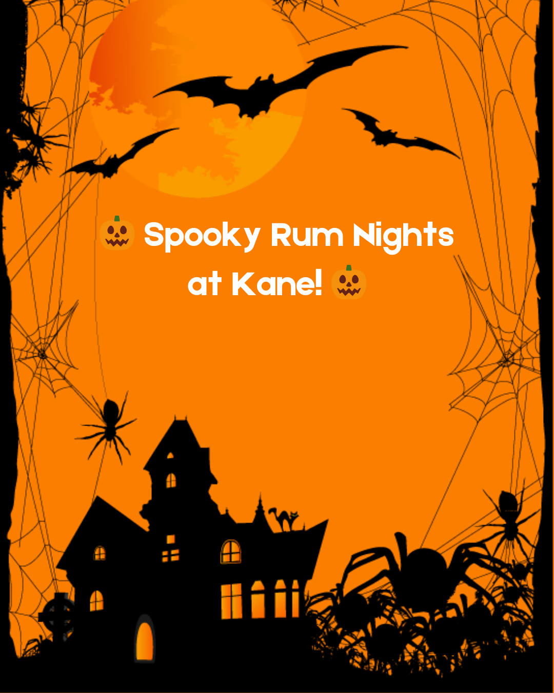 🎃 Spooky Rum Nights at Kane! 🎃 | kāne rum bar
