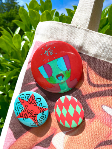 Alien Hime Pin Set | madacreative