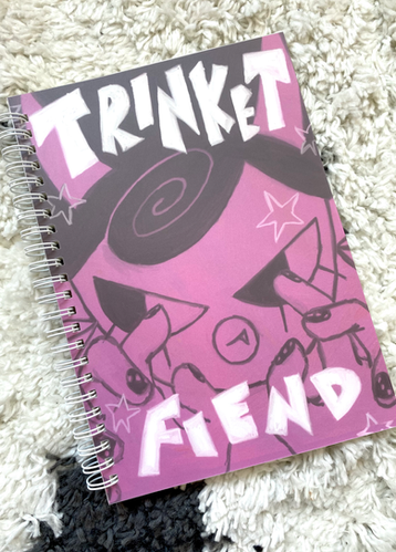 Trinket Fiend Resuable Sticker Notebook | madacreative