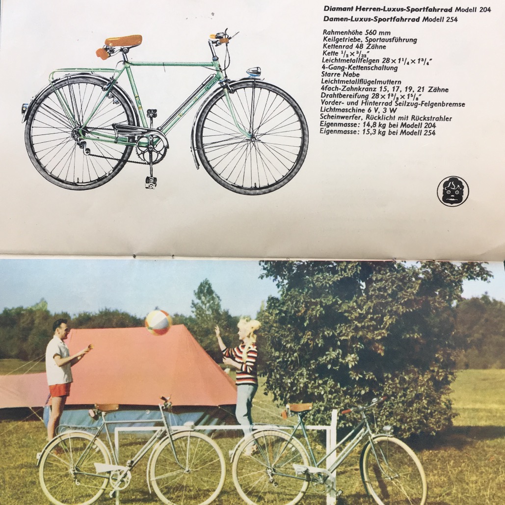 Diamant Fahrrad Werbung | DDR Zweirad Museum