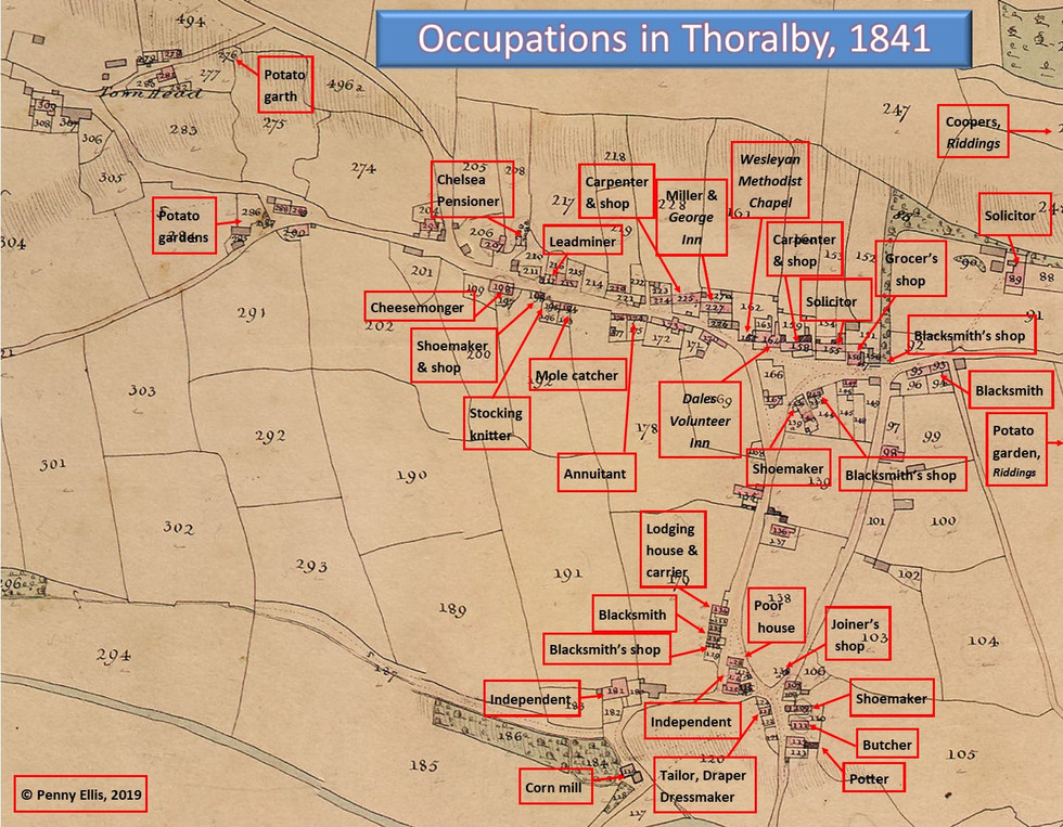 Tithe Award & Map, 1840 | thoralbythroughtime