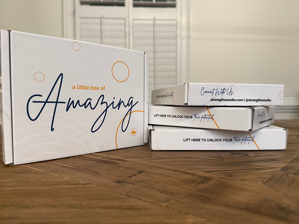 Celebrate Five Years of Strengths on Site with My New Amazing Boxes Launch!