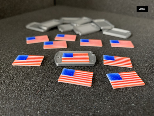 US Objective Flags | Premium Miniatures