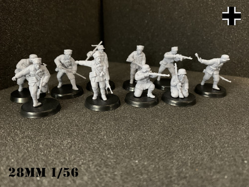 German Cossacks Unit based on von Pannwitz soldiers | Premium Miniatures