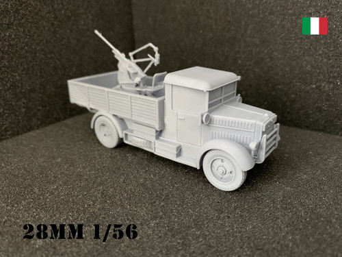 Italie Autocannone da 20-65 su FIAT-SPA 38R | Premium Miniatures