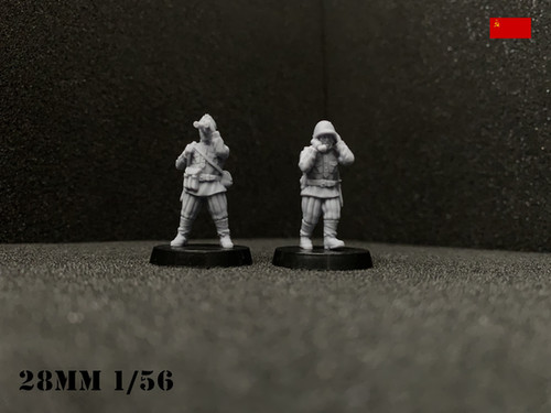 Soviet Army Artillery or Air Force Forward Observer team 1 | Premium ...